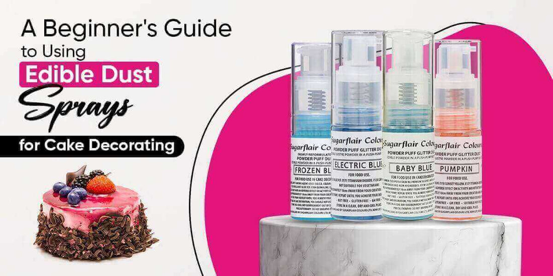 A Beginner's Guide to Using Edible Dust Sprays for Cake Decorating ...